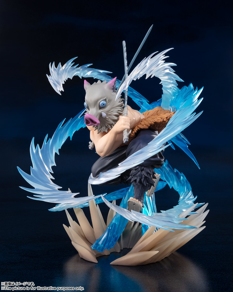 Figurine Inosuke Hashibira - Demon Slayer - Figuarts Zero Beast Breathing
