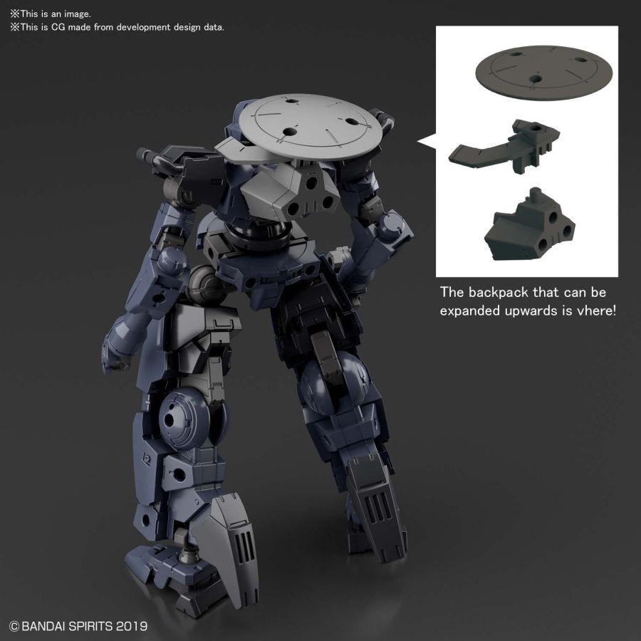 3MM - Maquette BEXM-14T Cielnova Dark Gray - Gundam - 1/144 Model Kit
