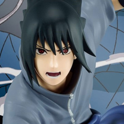 Naruto Shippuden - Figurine Sasuke Uchiha Panel Spectacle