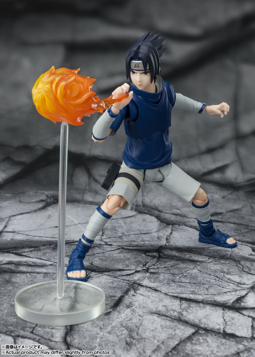Figurine Sasuke Uchiha - Naruto - S.H.Figuarts Prodigy