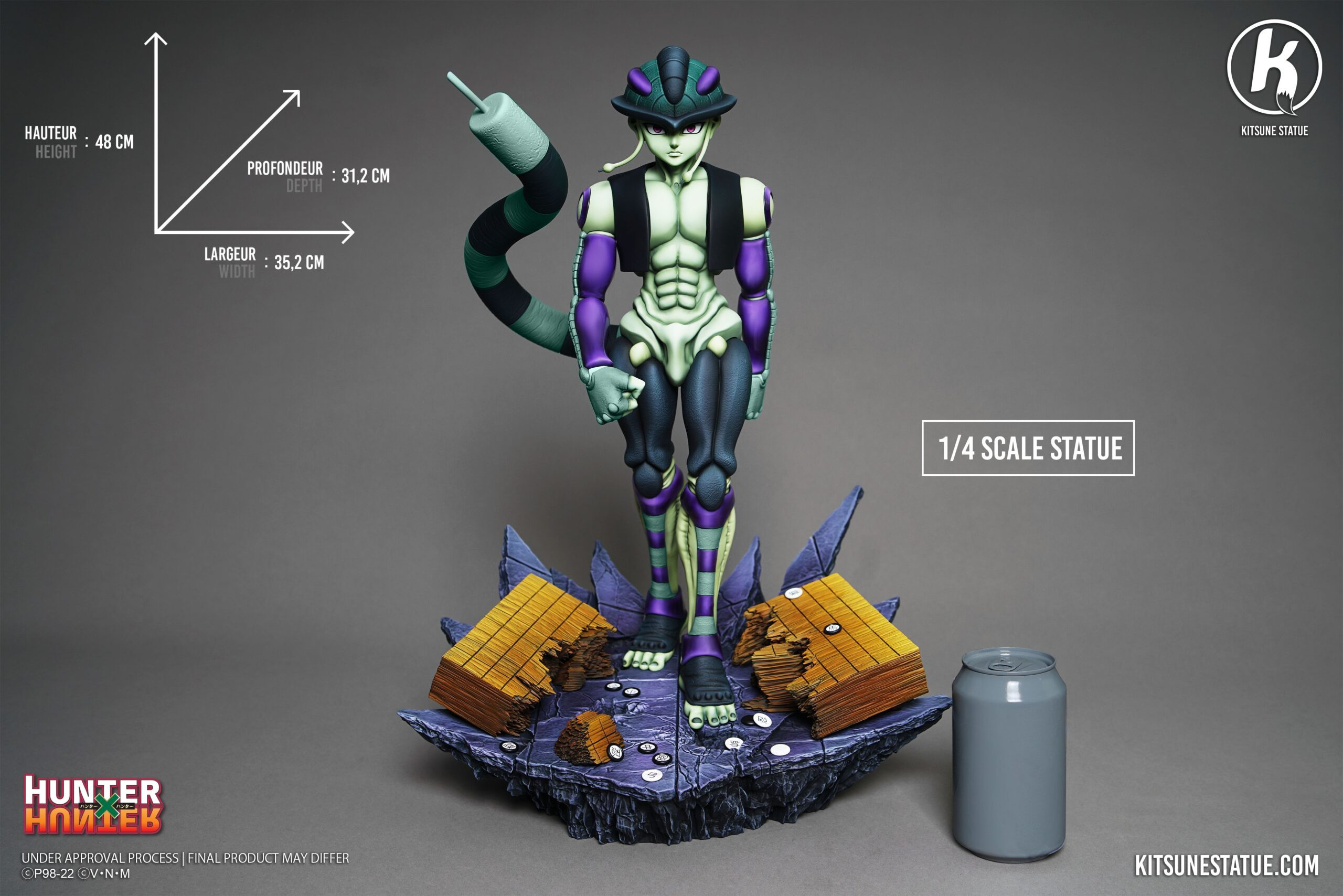 Statue Meruem - Hunter X Hunter - Kitsune Statue - 1/4