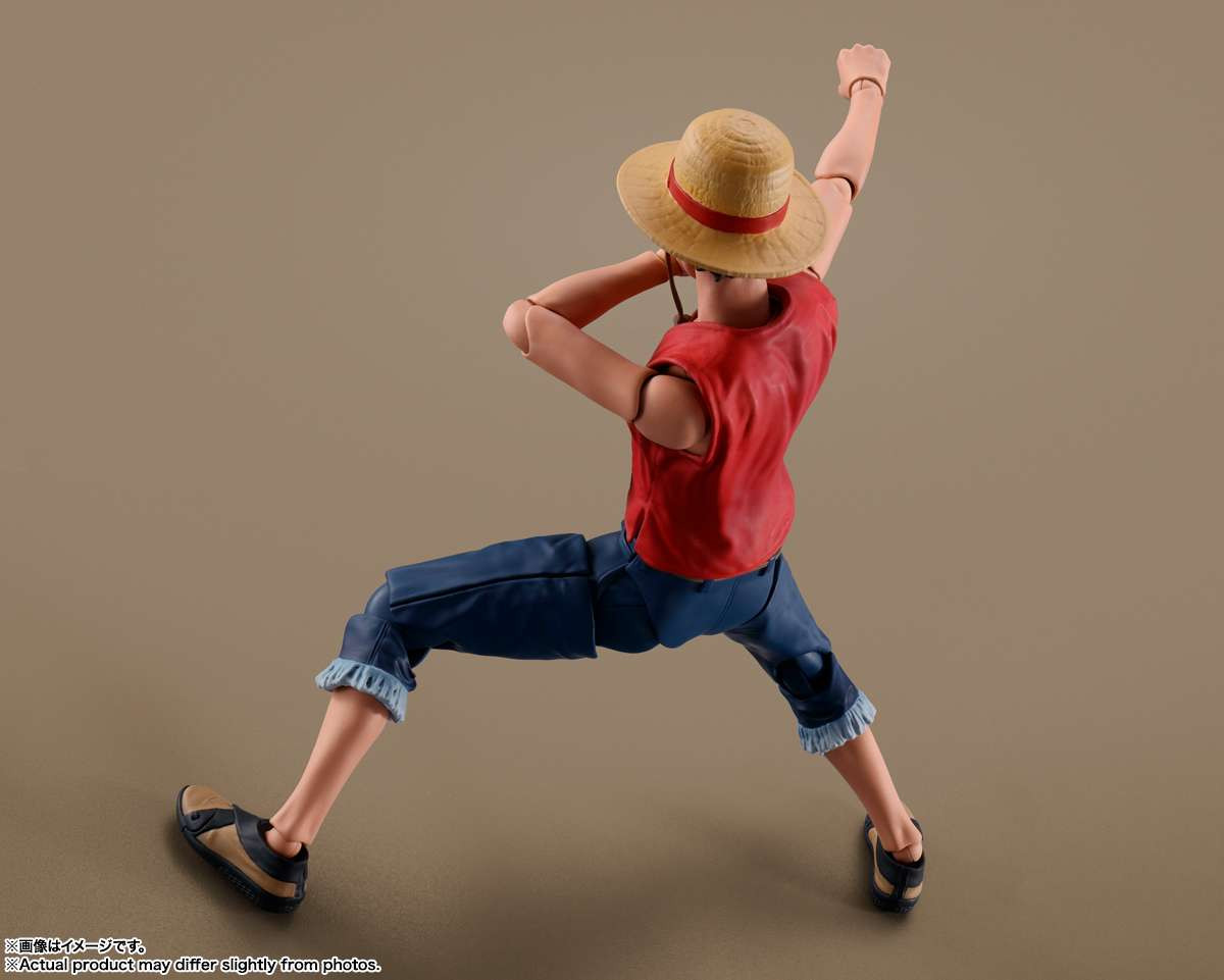One Piece Netflix - Figurine Monkey D Luffy S.H Figuarts