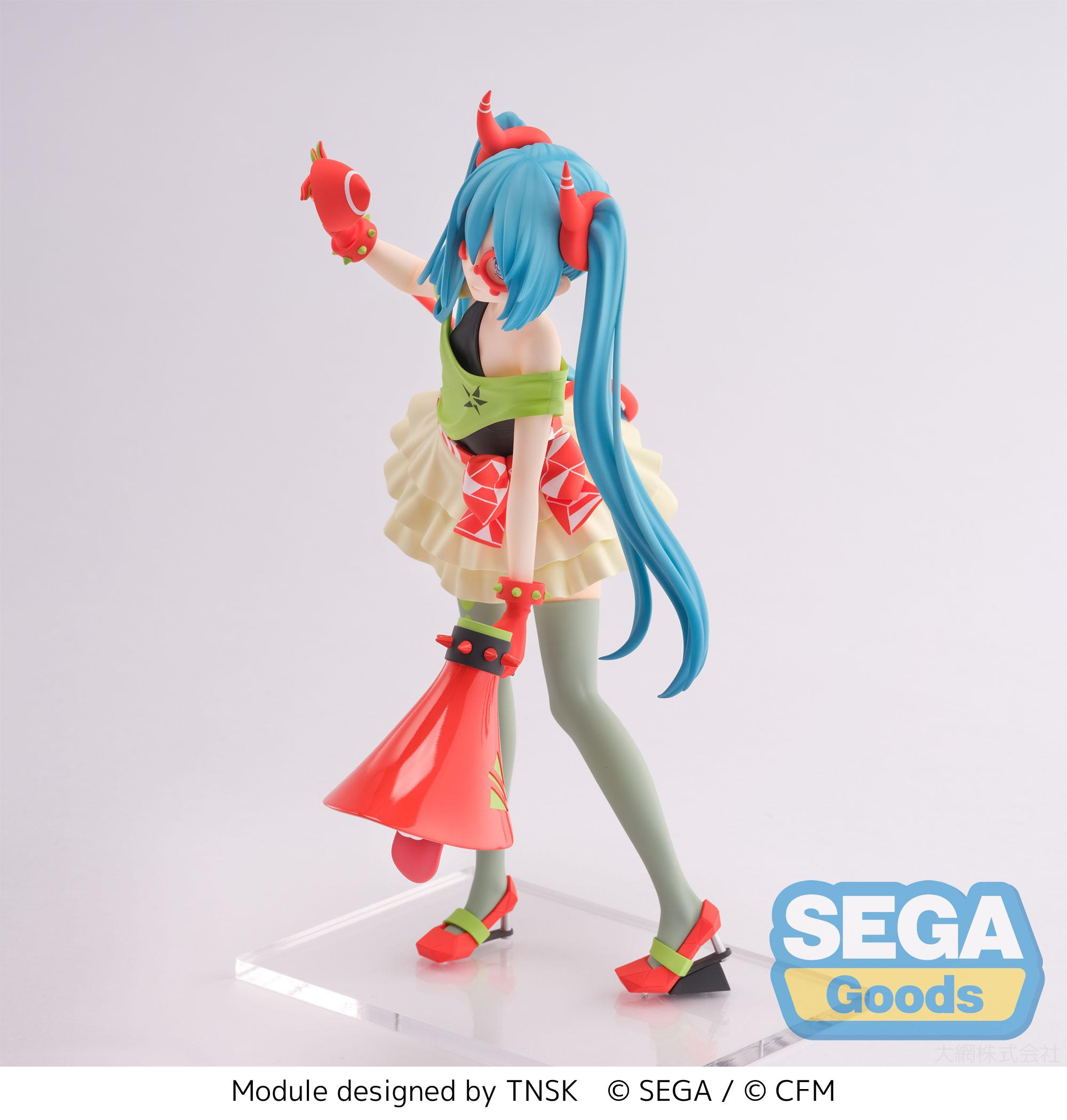 Vocaloid - Figurine Hatsune Miku FiGURiZM Alpha De:Monstar T.R.