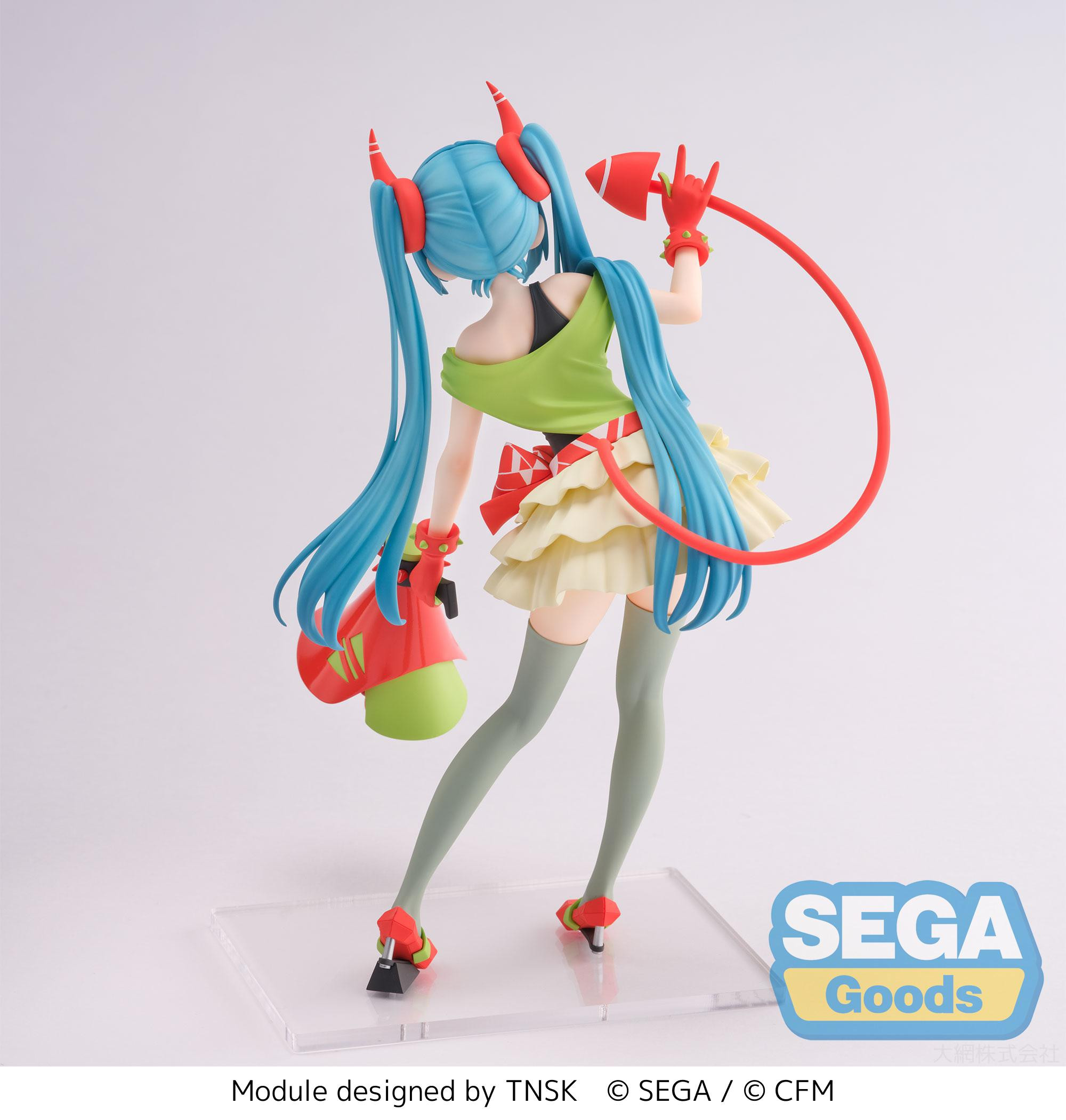 Vocaloid - Figurine Hatsune Miku FiGURiZM Alpha De:Monstar T.R.
