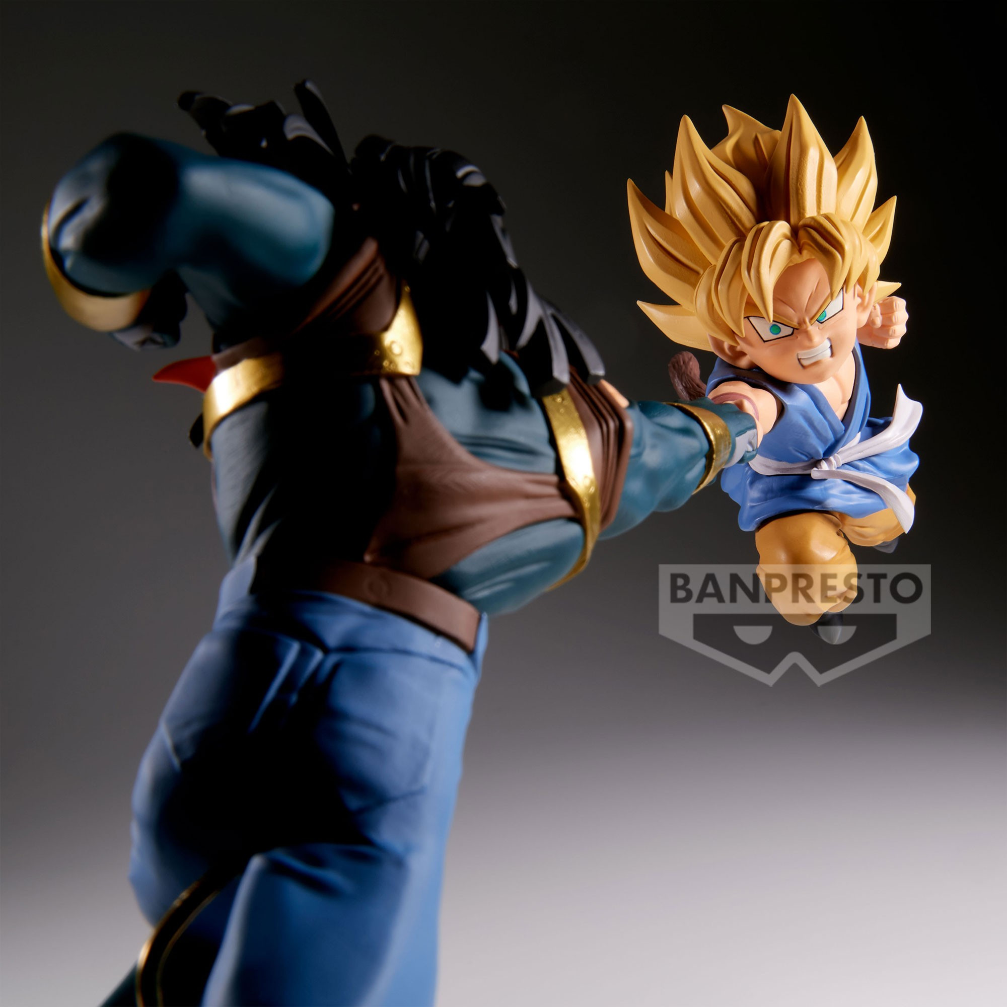 Figurine Super Android 17 - Dragon Ball GT - Match Makers VS Son Goku Ssj