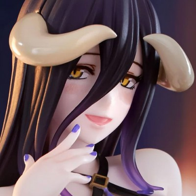 Figurine Albedo - Overlord - Trio-Try-iT Figure Mini Dress Ver.