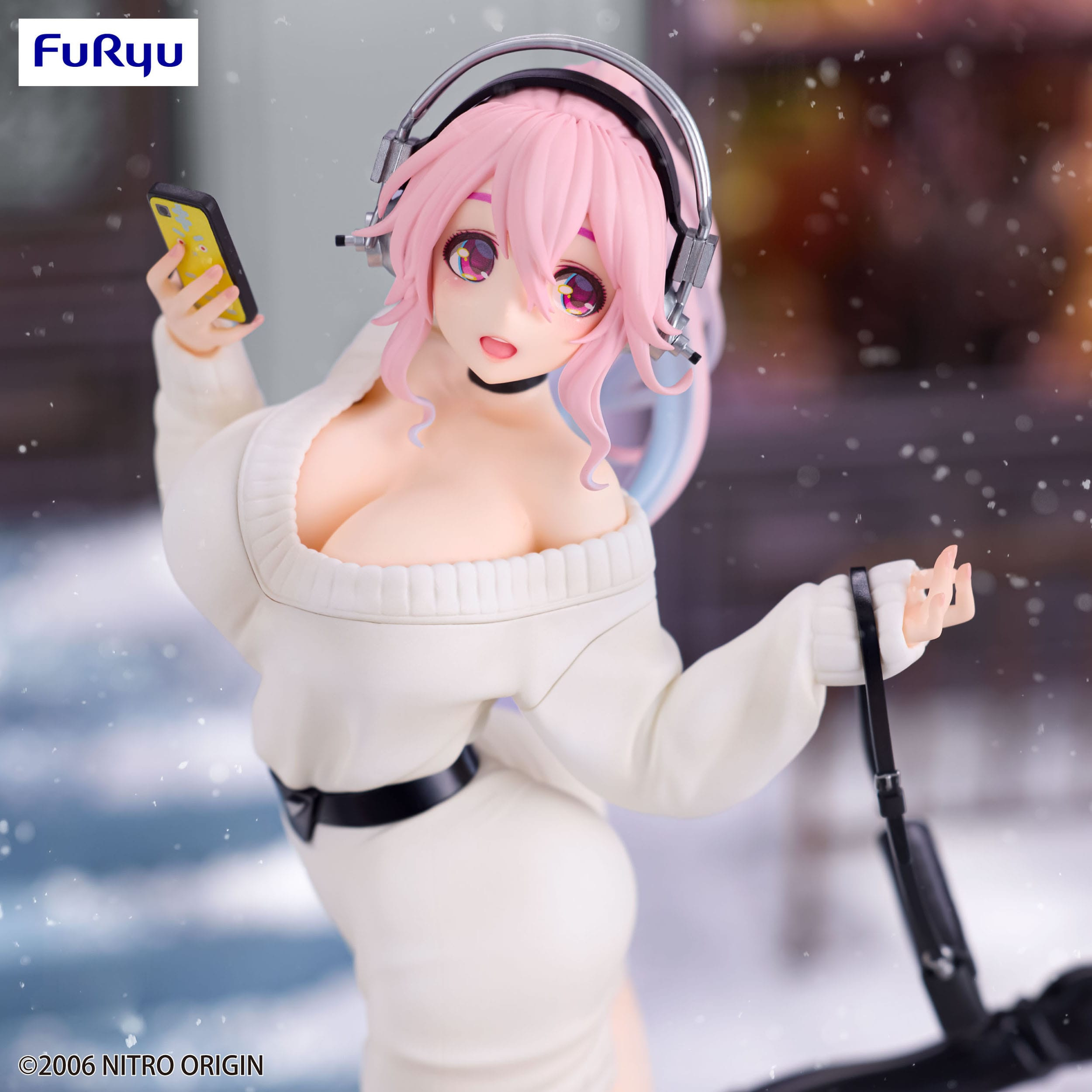 Figurine Sonico - Super Sonico - Trio-Try-iT Figure Winter Memory Ver.