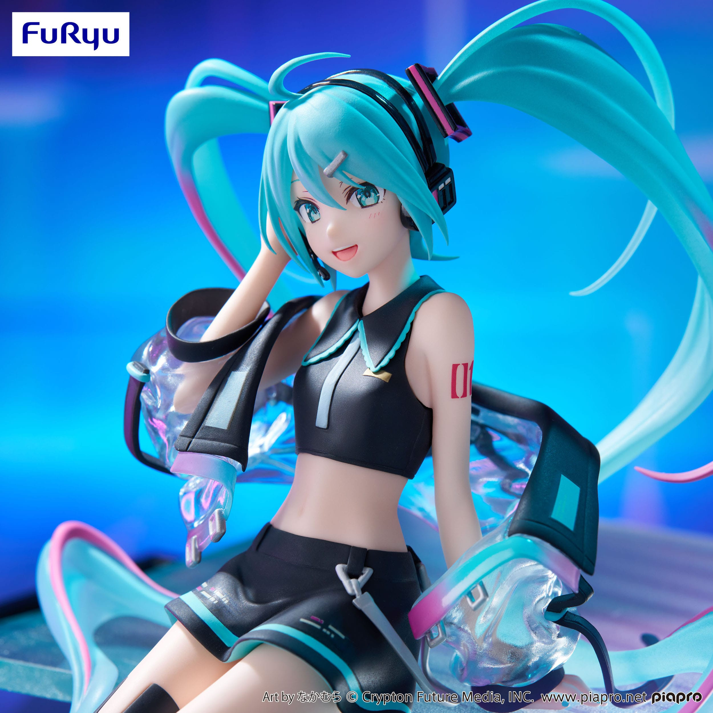 Figurine Hatsune Miku - Vocaloid - Noodle Stopper Neon Cyber