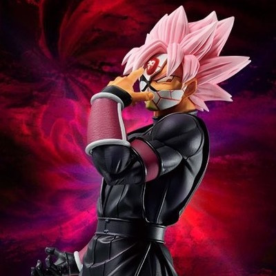 Figurine Crimson Masked Saiyan Ssj Rose Full - Dragon Ball Heroes - Ichiban Kuji 3rd Mission Prize D