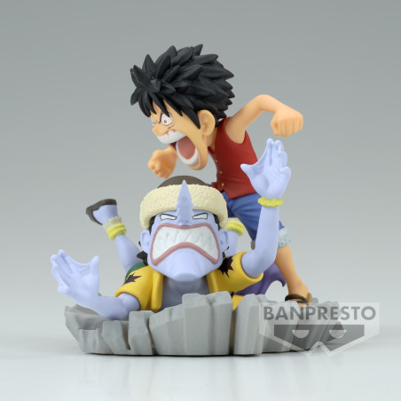 Figurine Monkey D Luffy VS Arlong - One Piece - WCF Log Stories
