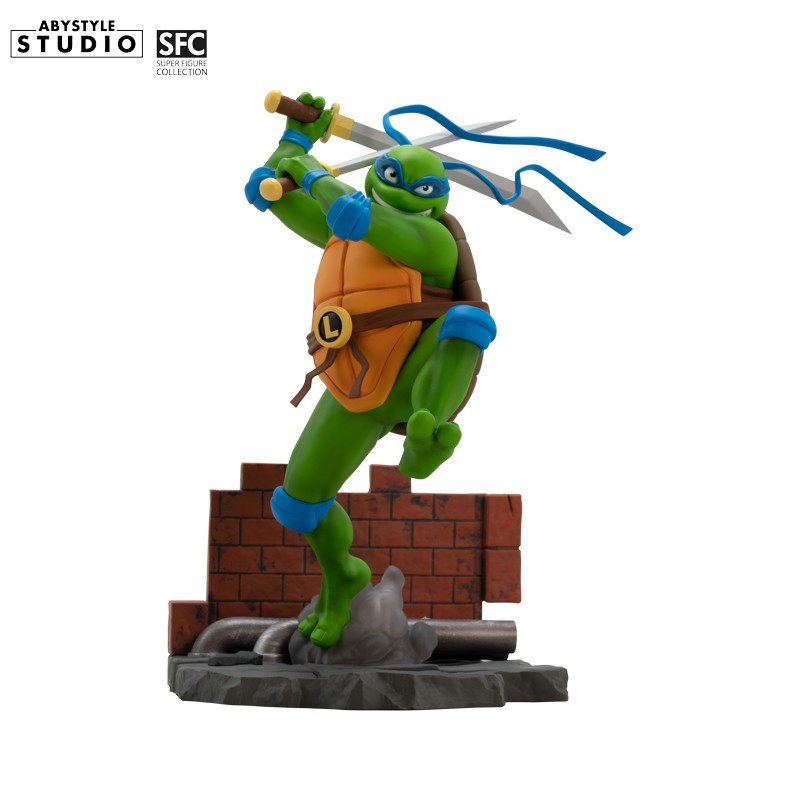Pack Figurines Leonardo & Michelangelo - Les Tortues Ninja - SFC